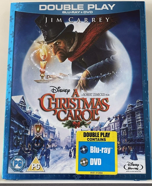 BLU RAY/DVD DOUBLE play - Disneys , A Christmas Carol - Jim Carrey £3. ...