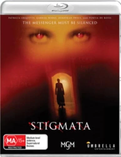STIGMATA (BLU-RAY) PATRICIA Arquette Gabriel Byrne Jonathan Pryce Nia ...