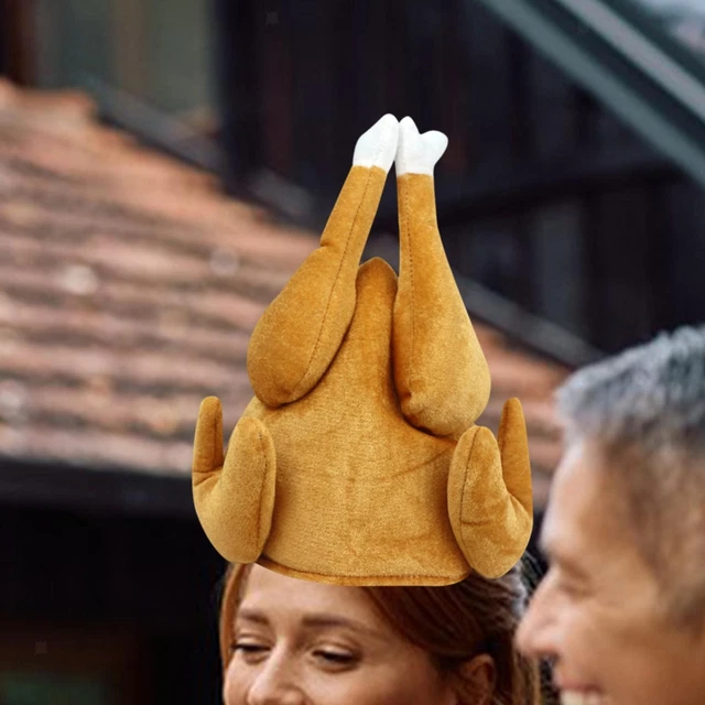 THANKSGIVING TURKEY COSTUME Hat Fancy Dress up for Role Play Themed ...