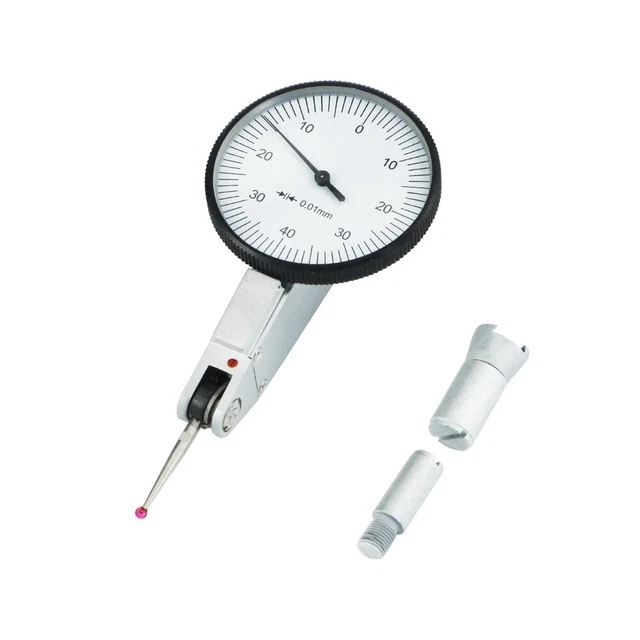 PRECISION DIAL TEST Indicator Level Gauge Metric Scale Dovetail Rails 0 ...