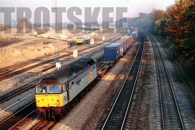 35MM COLOUR SLIDE BR British Railways Diesel Loco 47375 Class 47 1993 ...