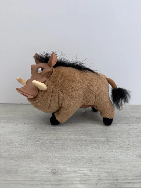 VINTAGE 1994 DISNEY The Lion King Pumba Plush Vinyl Head 9" Toy Mattel ...