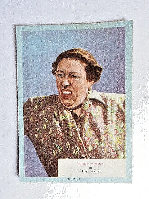 A&BC GUM CARD Who-Z-At Star #48 Peggy Mount 1958 EUR 3,50 - PicClick IT