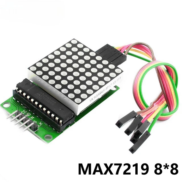 LED DISPLAY MAX7219 Dot Led Matrix Module 8*8 MCU Control Module $10.11 ...