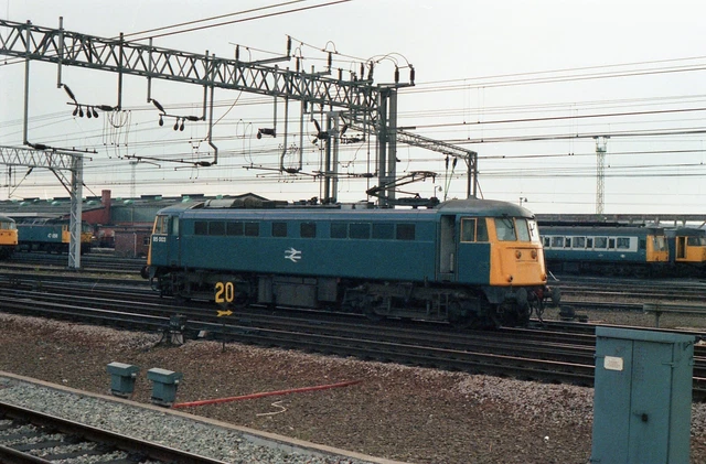 ORIGINAL RAILWAY NEGATIVE Class 85 85003 at Crewe £3.00 - PicClick UK