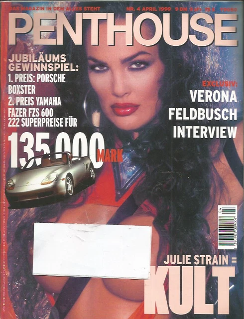 PENTHOUSE MAGAZINE 4 / Avril 1999. Julie Strain, Melissa. Édition ...