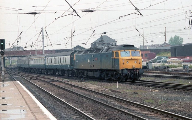 ORIGINAL 35MM COLOUR negative of 47404 BR class 47 diesel loco £0.99 ...