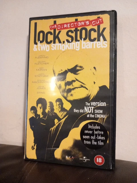 LOCK STOCK AND Two Smoking Barrels The Directors Cut 1999 VHS Tape £3. ...