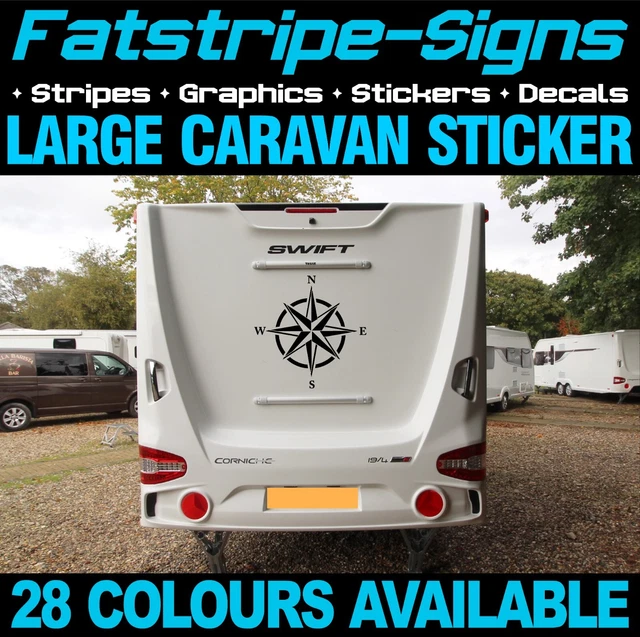 COMPASS STICKERS GRAPHICS Decals Campervan Motorhome Caravan Van $13.31 ...