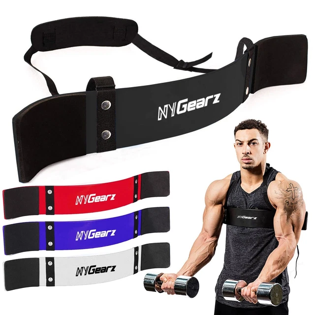NYGEARZ ARM BLASTER Biceps Triceps Curl Support Isolator Muscle Builder ...