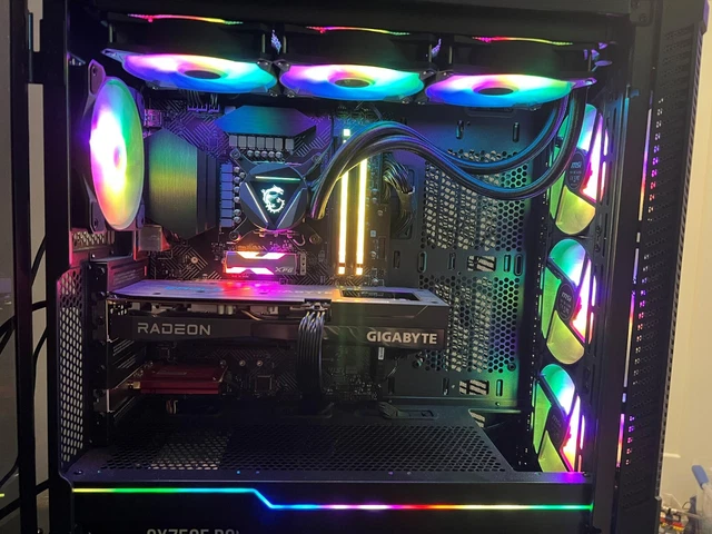 ULTRA-FAST HIGH-END CUSTOM Watercooled RGB Gaming PC Desktop ⎸Rx 6600 ...