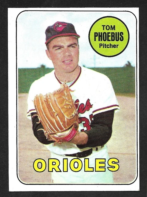 1969 TOPPS #185 Tom Phoebus BALTIMORE ORIOLES EX A EUR 1,72 - PicClick FR