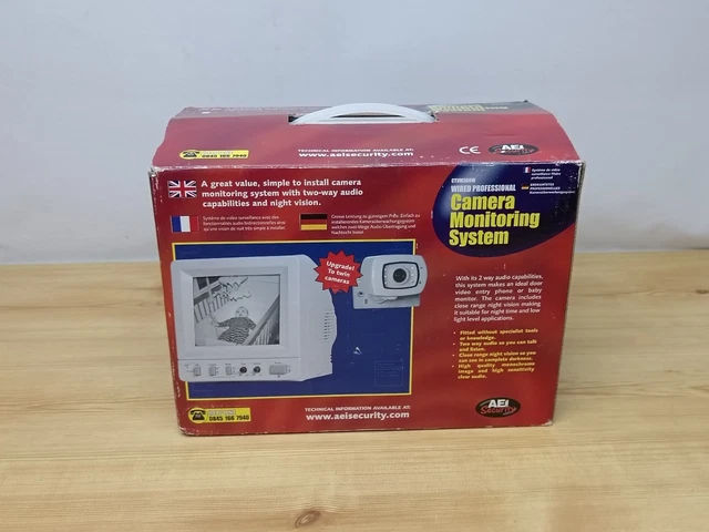 AEI SECURITY CTVM300W Professional Camera Monitoring System - Brand New ...