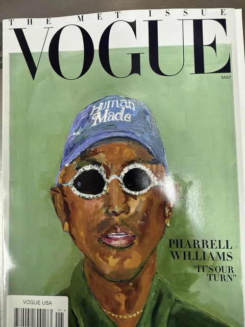 VOGUE MAGAZINE MAY 2025 - The Met Issue w/ Pharrell Williams, Colman ...
