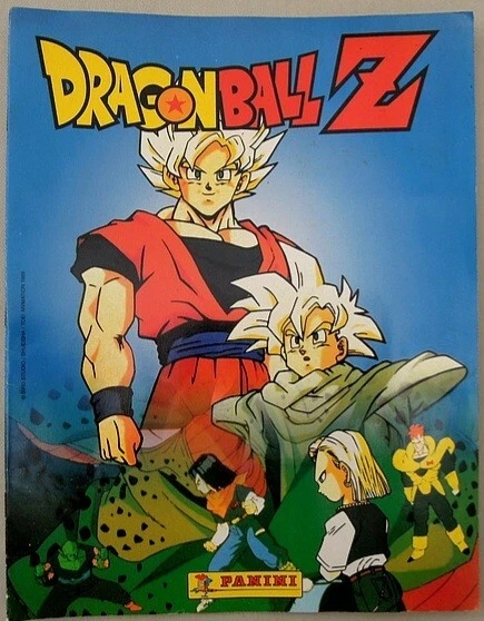 DRAGON BALL Z Single Sticker Blue Album PANINI Vintage-Complete your ...