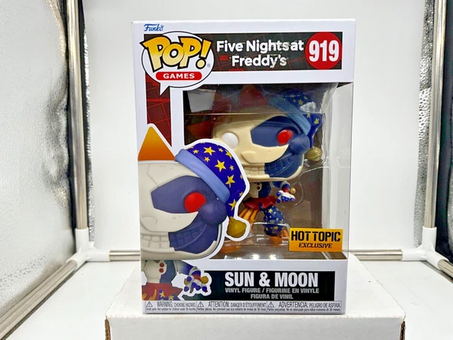 FUNKO 2023 FIVE Nights at Freddys Pop 919 Sun & Moon Authentic In Hand ...