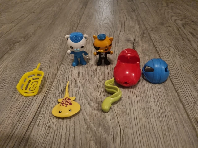 OCTONAUTS FIGURES, SEA Creatures Cbeebies Toy Bundle Kwazii £12.99 ...