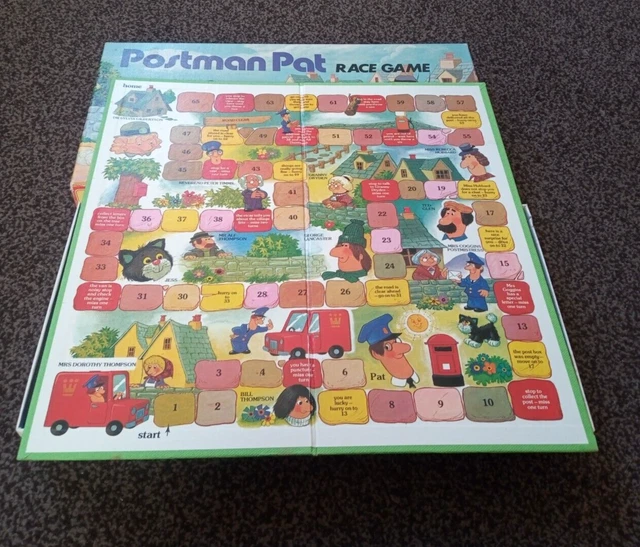 VINTAGE POSTMAN PAT Board Game 1981 Falcon 1980's £9.99 - PicClick UK