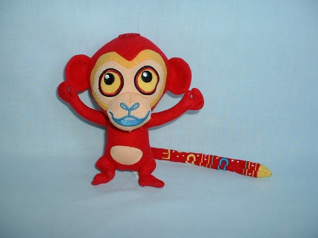 TINGA TINGA TALES 6" RED MONKEY Cuddly Soft Plush Toy BANDAI/CBEEBIES ...