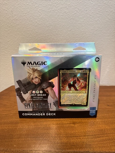 MAGIC THE GATHERING Final Fantasy Collector’s Commander Deck Limit ...