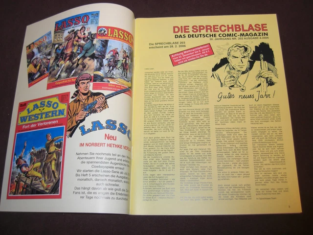 SPRECHBLASE 202/2005: LASSO, G.F. Unger, Lehning, Minimenschen, Fenrir ...