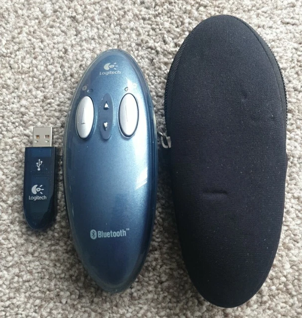 LOGITECH M-RU77 PRESENTER Mouse Pointer With Bluetooth Dongle GWC Free Postage £19.95 - PicClick UK