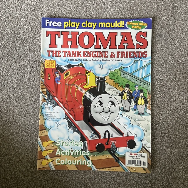 THOMAS THE TANK Engine & Friends Magazine Comic No 321 January February ...