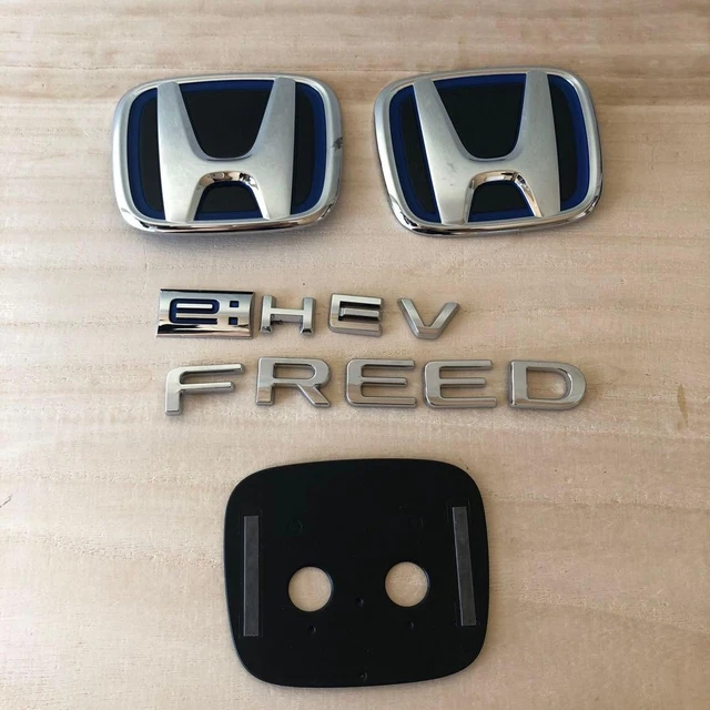 HONDA FREED E:HEV Emblem Set for 2025 Model, New Car Takeoff, Silver ...