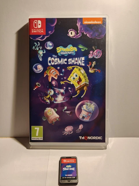 SPONGEBOB SQUAREPANTS THE Cosmic Shake (Nintendo Switch) - Cartridge ...