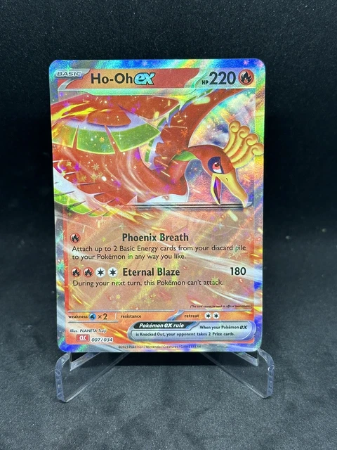 POKÉMON TCG HO-OH ex Pokemon: Trading Card Game Classic 007/034 Holo ...