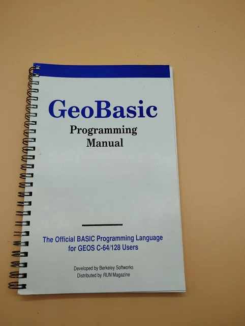 RARE - GEOBASIC - The Official BASIC Programming Language for GEOS c64 ...