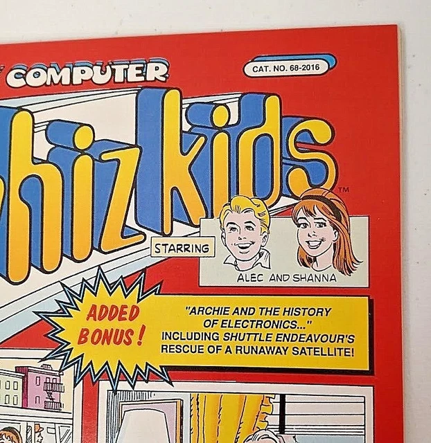 WHIZ KIDS COMMUNITY Action Program Comic 1992 Vintage Radio Shack Tandy ...