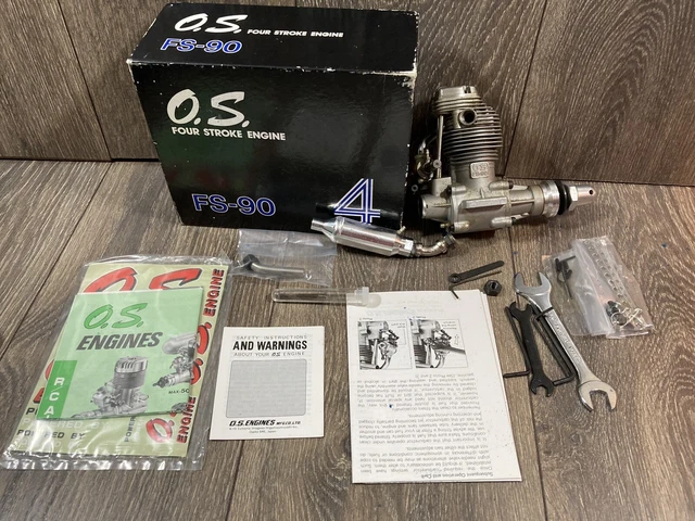 OS FOUR STROKE FS-90 Radio Control RC Airplane Engine $215.00 - PicClick