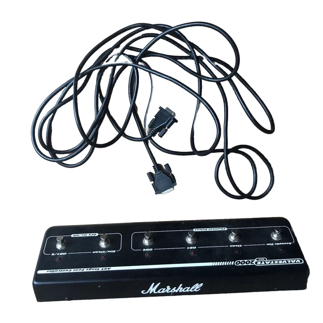 MARSHALL VALVESTATE 2000 act stage foot controller Rare Item £73.47 - PicClick UK