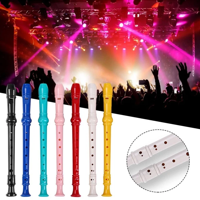 PLASTIC FOR BEGINNER Long Flute Clarinet Soprano Recorder Musical ...