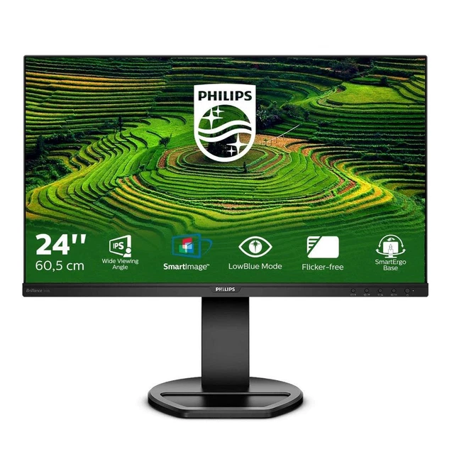 PHILIPS B LINE 23.8" Monitor Display 1920 x 1080 LCD IPS 241B8QJEB/00 £ ...