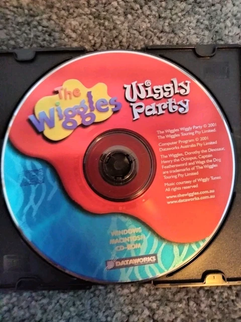 THE WIGGLES WIGGLY Party CD ROM for PC 2001 - Disc Only $29.95 ...