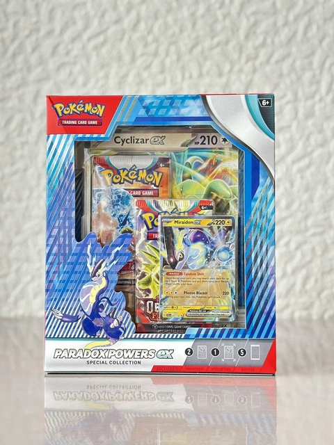 POKÉMON TCG PARADOX EX Special Collection Double Sided Box £44.99 ...