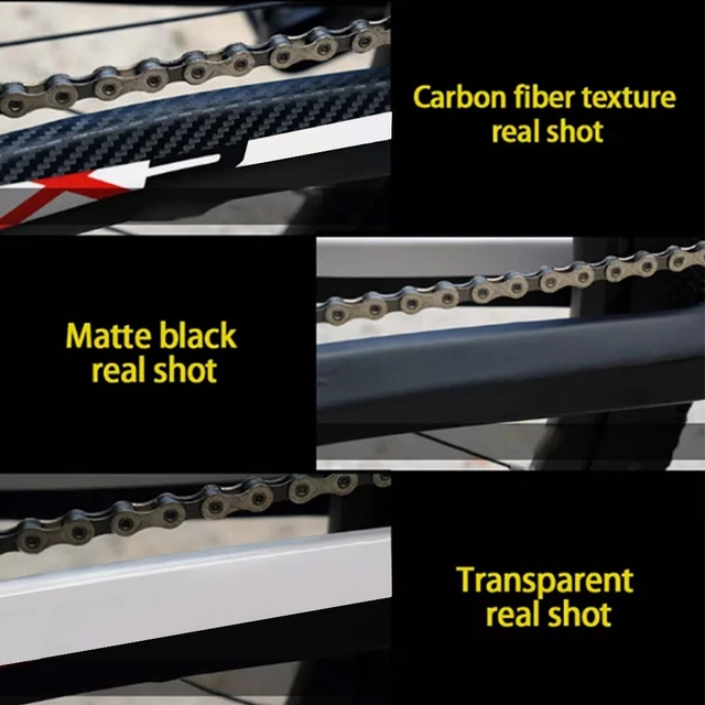 BIKE CHAINSTAY AND Frame Decal Stickers Protect and Decorate with Style ...