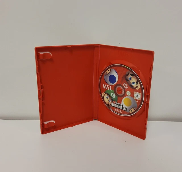 NEW SUPER MARIO Bros for Nintendo Wii Without Manual DISC ONLY!!! (MKNM ...