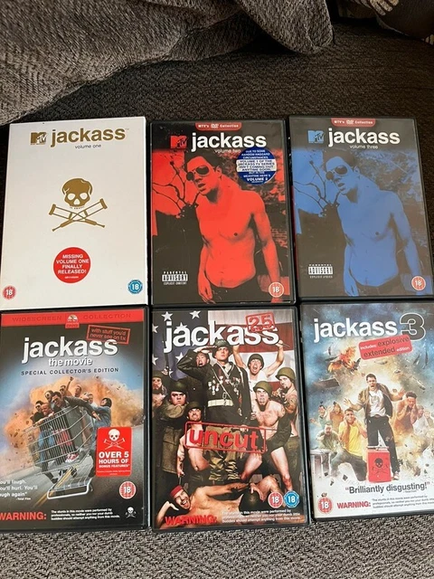 COLLECTION OF 6 x Jackass DVD's. Movies & TV Shows EUR 23,30 - PicClick IT