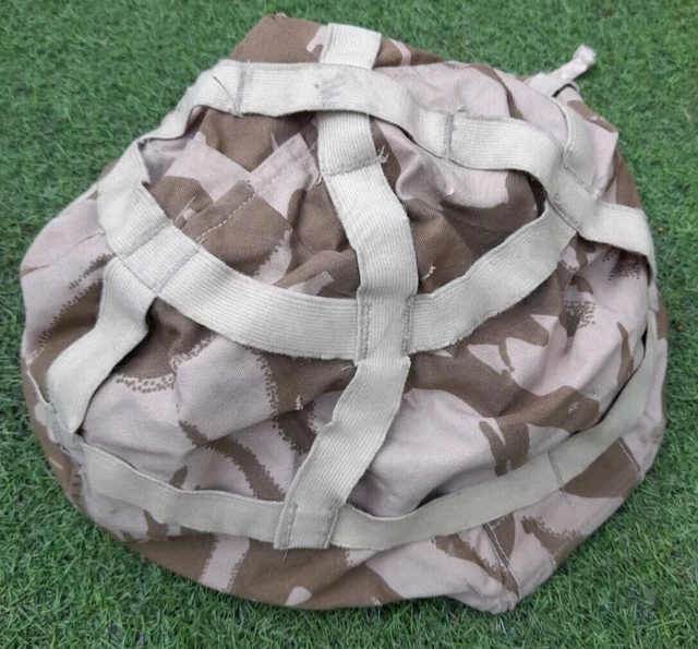 BRITISH ARMY DESERT DPM Desert Cover, Combat Helmet £3.50 - PicClick UK
