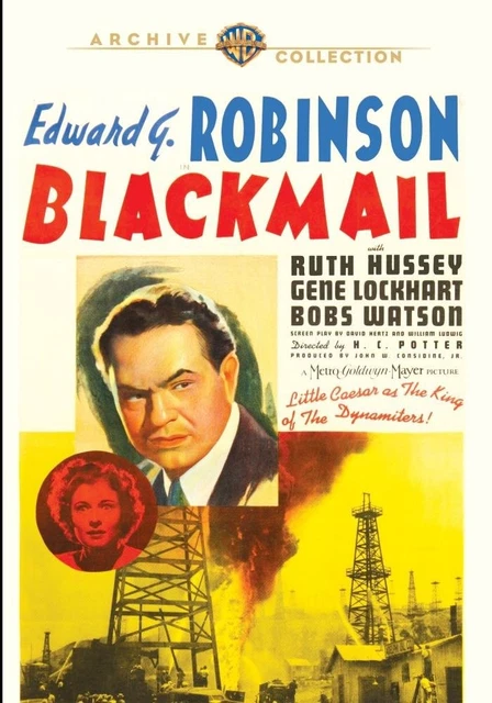 BLACKMAIL (DVD) GENE Lockhart Arthur Hohl Bobs Watson Esther Dale Guinn ...