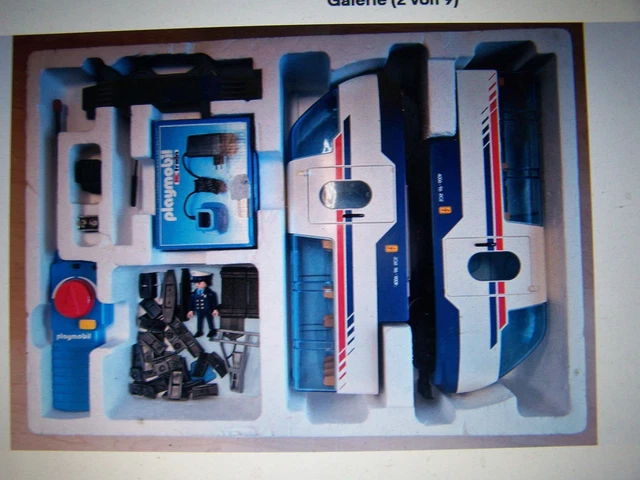 PLAYMOBIL 4016 ICE-ZUG Komplett-Set ohne Originalakku und ohne ...