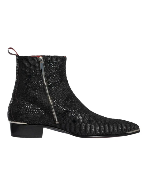 JEFFERY WEST MEN'S Manic Debussy Chelsea Boots, Black £142.95 - PicClick UK