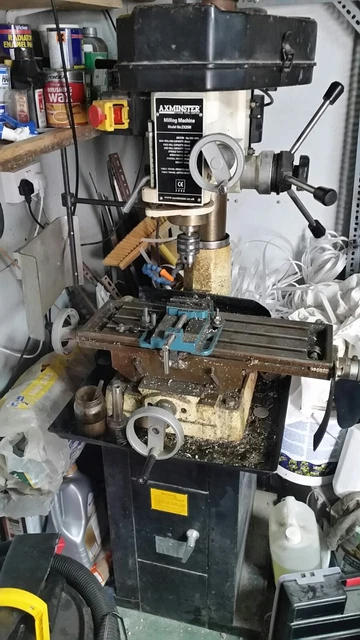 VERTICAL MILLING MACHINE, Axminster ZX25M NOW SOLD £2,000.00 - PicClick UK