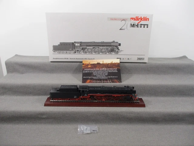 MÄRKLIN H0 39051 Dampflok BR 005 003-9 der DB DC Digital mfx in OVP EUR ...