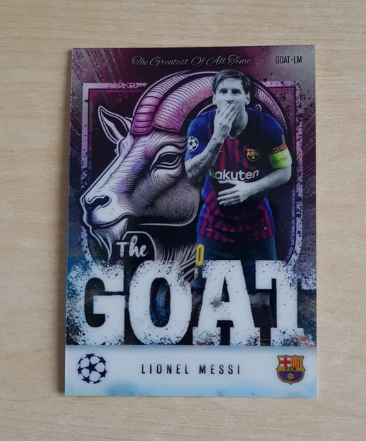 LIONEL MESSI THE Goat - GOAT-LM 1:450 Topps Match Attax Extra 2024/25 ...
