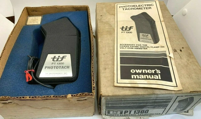 TIF PHOTOELECTRIC TACHOMETER Tach FOR Power Probe Meter Snap-On ...