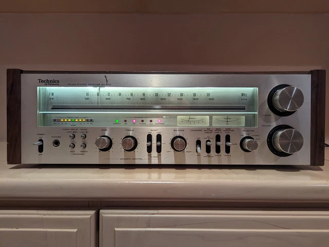 TECHNICS SA-600 RICEVITORE stereo con aggiornamenti LED EUR 617,45 ...